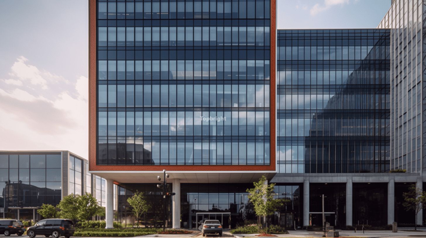 Face Width 50mm High Thermal Insulation Mullion/transom Curtain Wall ...