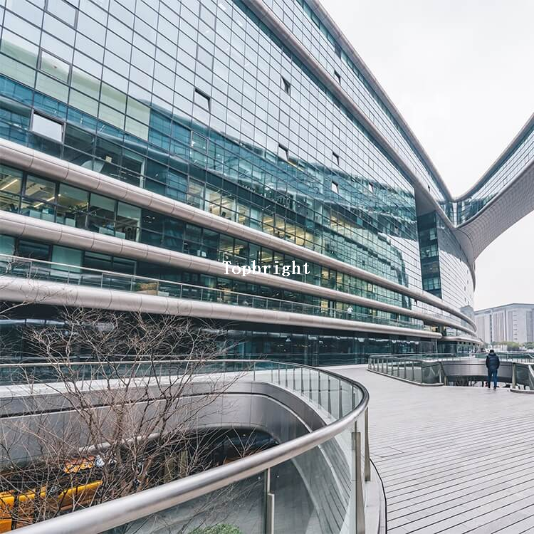 Commercial Glass Unitized Curtain Wall System Building Project TP-CW ...