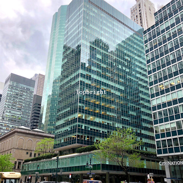 Commercial External Curtain Wall For Building Project Supply TP-CW ...