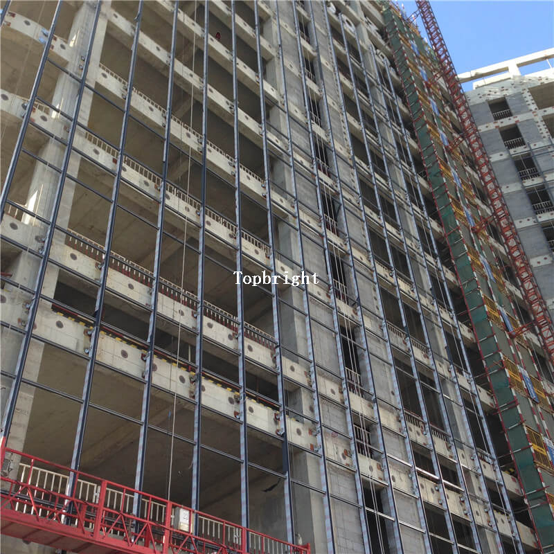 Facade Unitized Curtain Wall System Building Exterior Project TP-CW ...