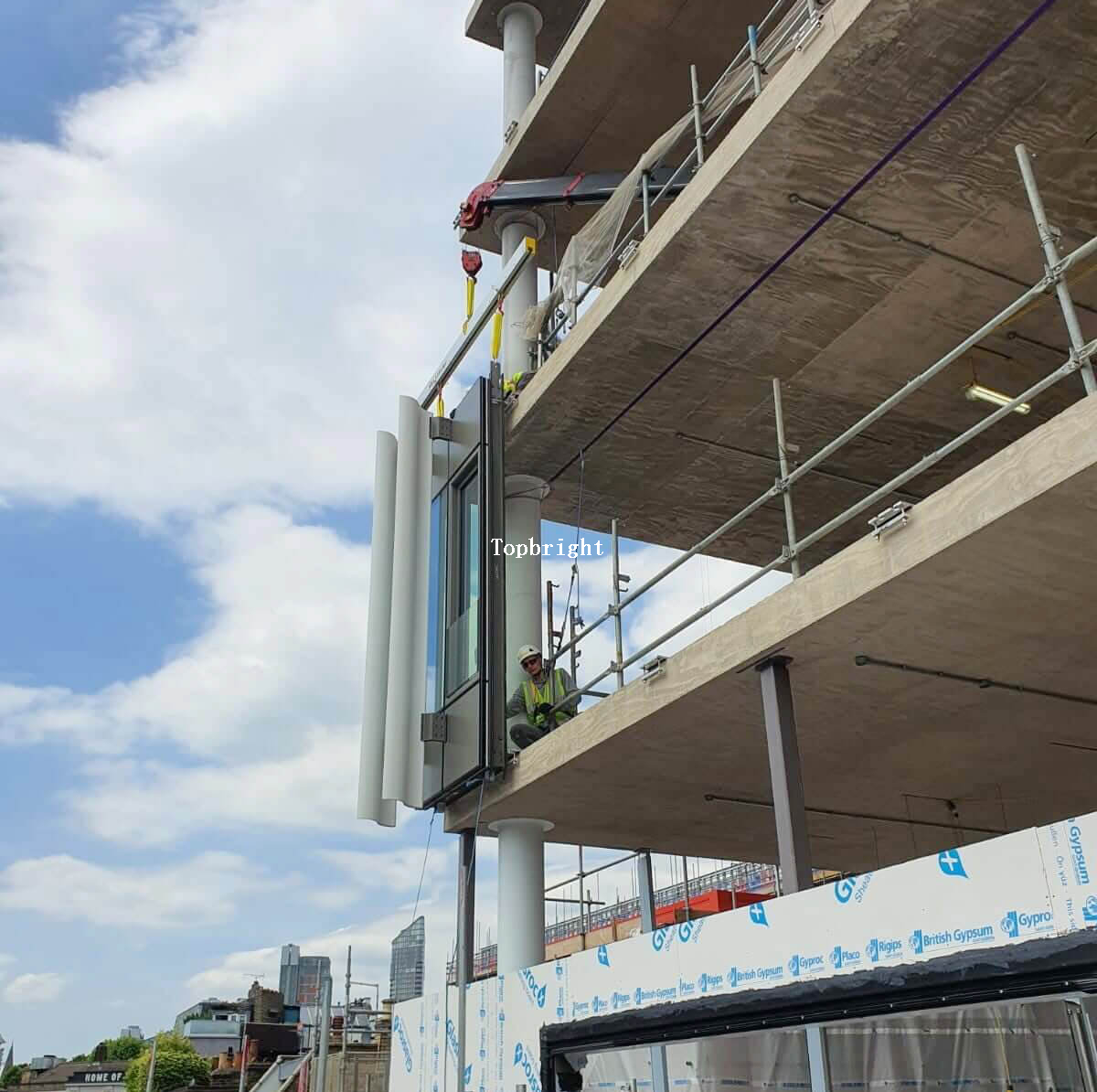 Commercial Glass Curtain Wall System Building Project TP-CW-UT015 - Buy ...